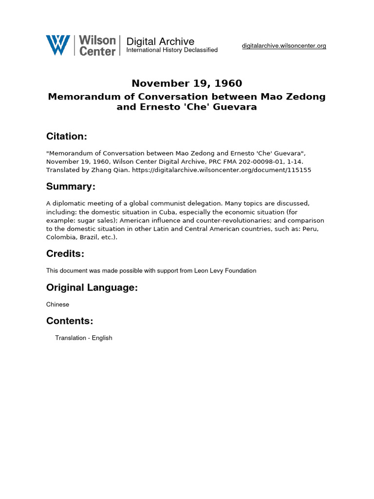 Maotse | PDF | Che Guevara | Mao Zedong