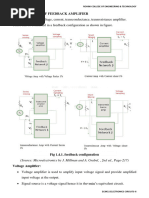 Feedback Topologies | PDF | Amplifier | Electronic Engineering