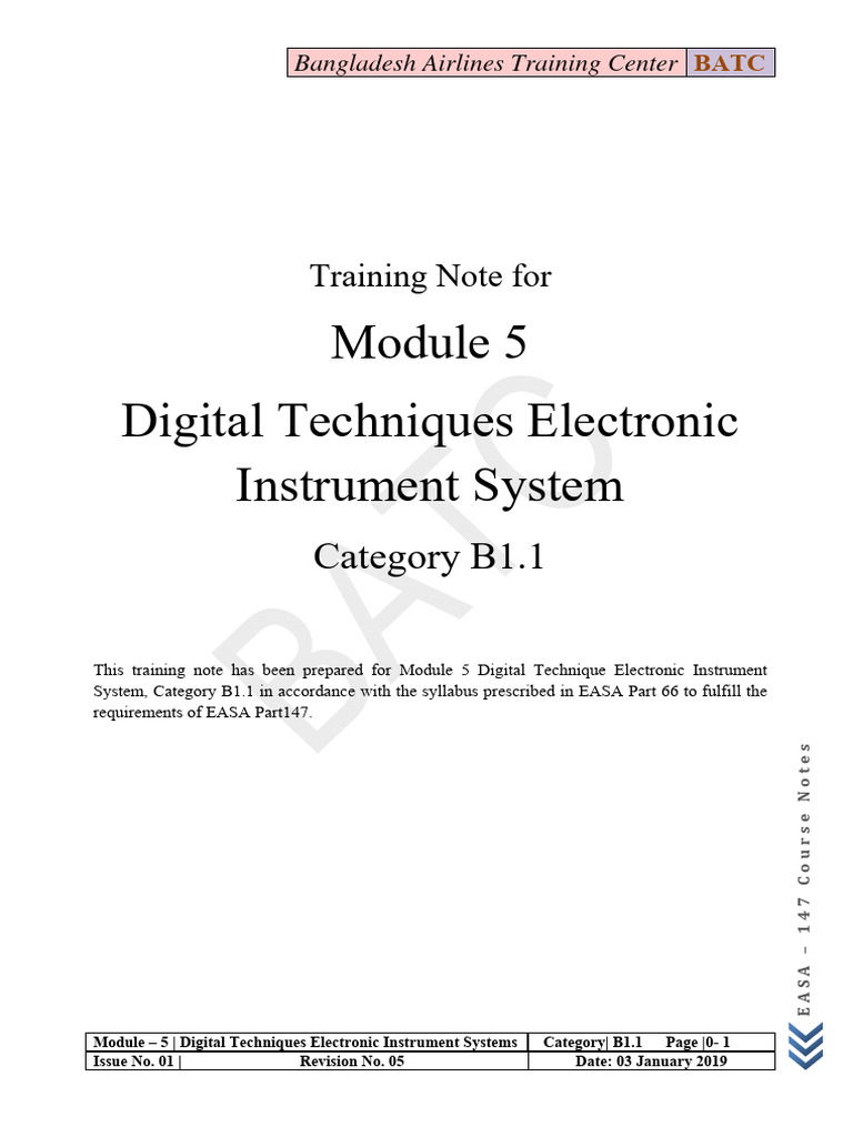 Aircraft Electronic Instrument Systems | PDF | Binary Coded Decimal ...