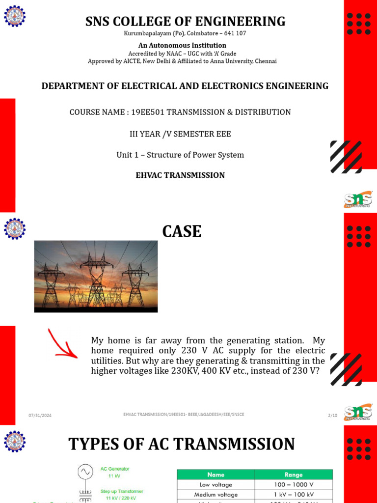 Advantages of Ehvac Over HVDC | PDF | Electric Power Transmission ...