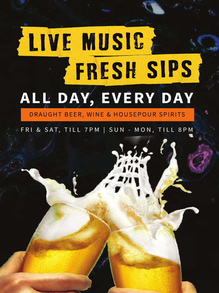 Acid Bar Drinks Menu - 2024 | PDF