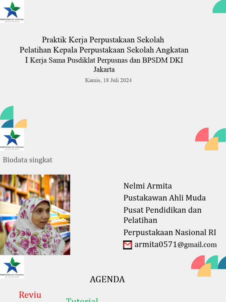 Bahan Tayang Pkps Kps I - BPSDM Dki JKT | PDF