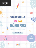 Numeros Del 1 Al 10 Preescolar | PDF