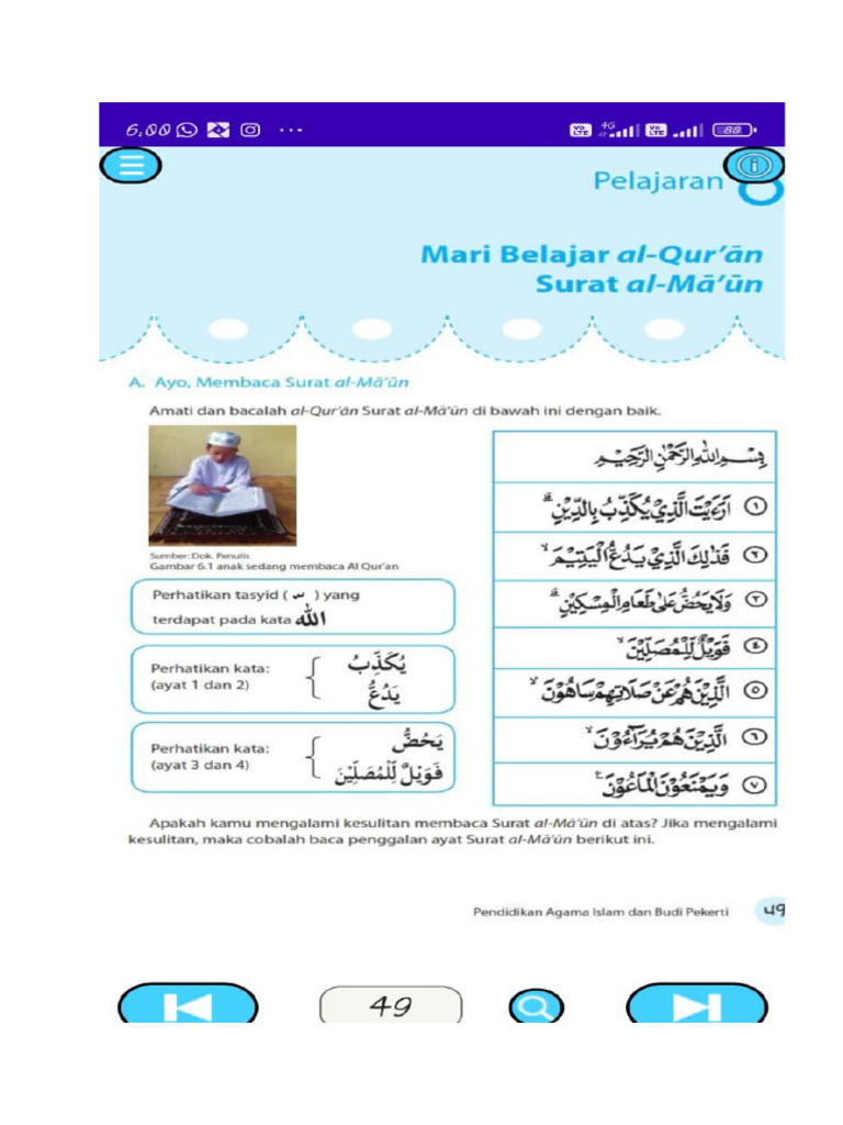 Soal PAI Ujian PTS kls5 | PDF