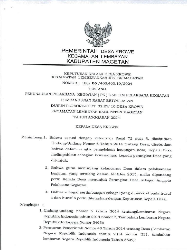 SK PK TPK Rabat 2 - 10 | PDF