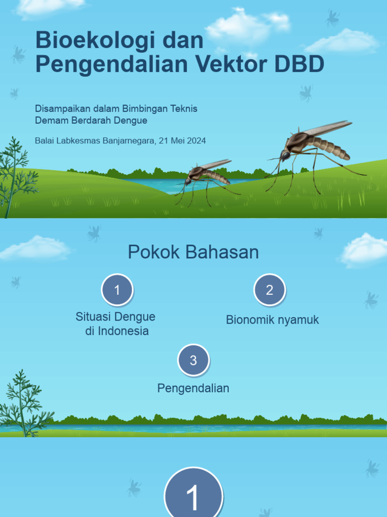 Materi 2. Bioekologi Dan Pengendalian Vektor DBD | PDF