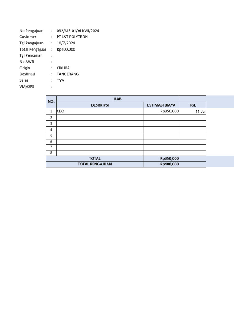 Realisasi Tya Juli | PDF | Banks | Companies Of Asia