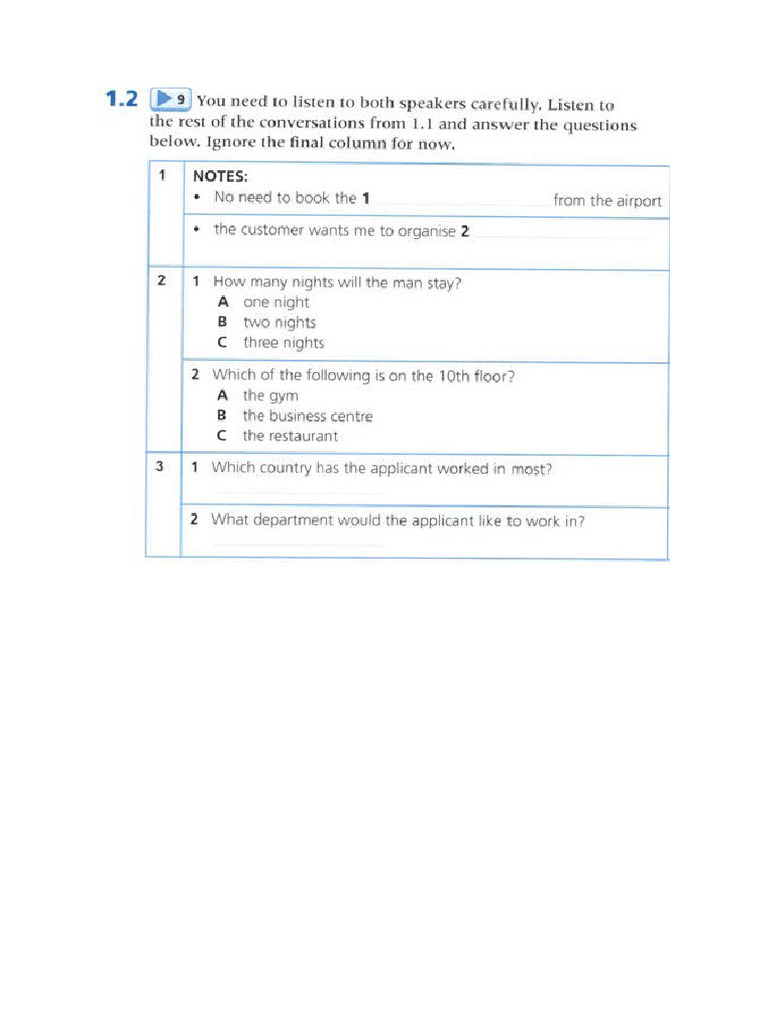 Listening and Reading Practice - AImee | PDF
