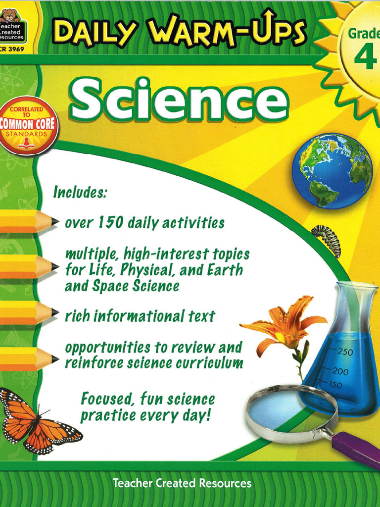 Daily Warm-Ups Science Grade 4 | PDF