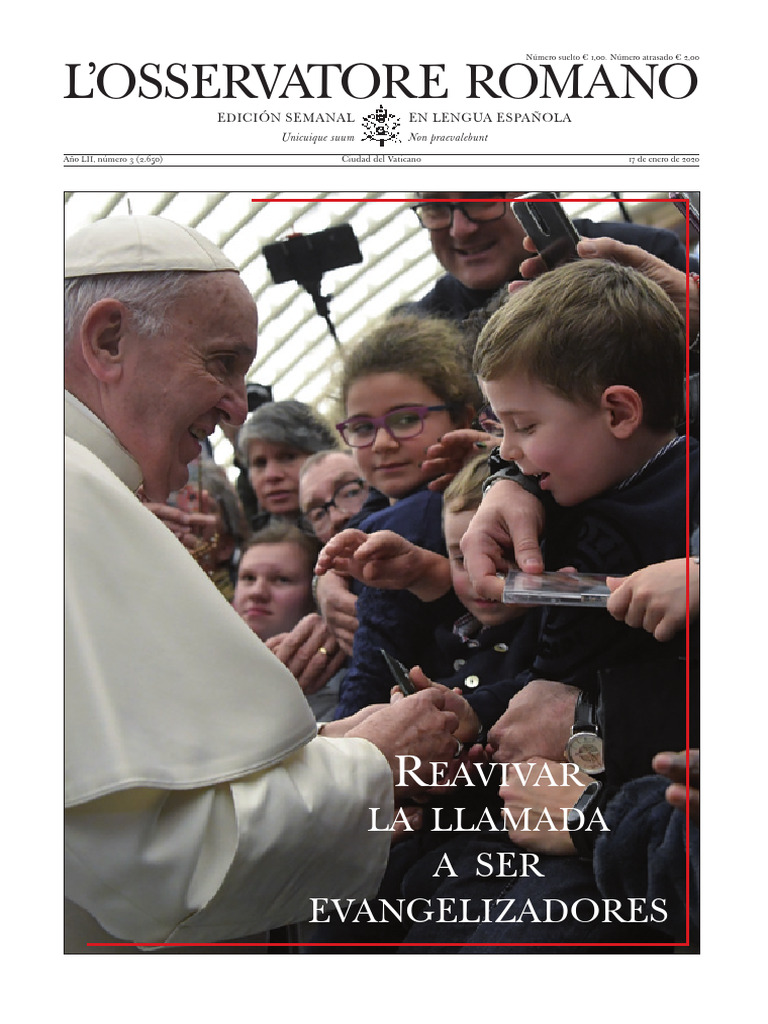 Oss Rom Nº 3 | PDF | Papa Francisco | Iglesia Católica