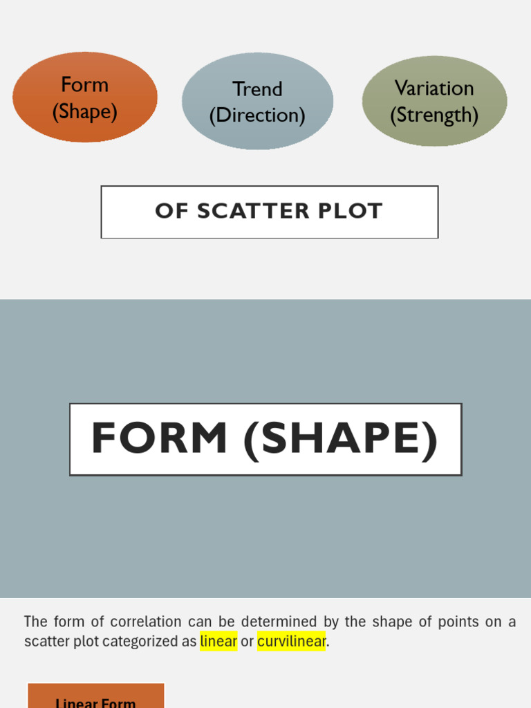 Form Trend Variation of A Scatter Plot | PDF