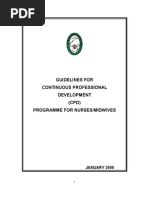 TNMC CPD Logbook - 2020-2025 | PDF | Midwife | Professional Development