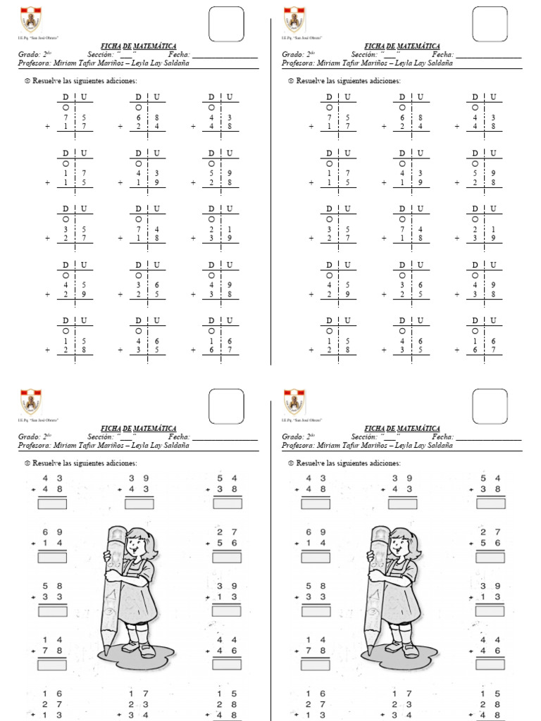L.m.adiciones Sumando | PDF