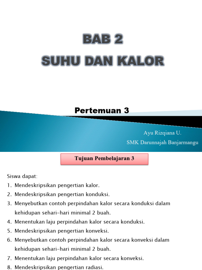 3 Suhu Dan Kalor | PDF