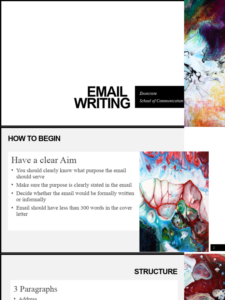 Email Writing | PDF