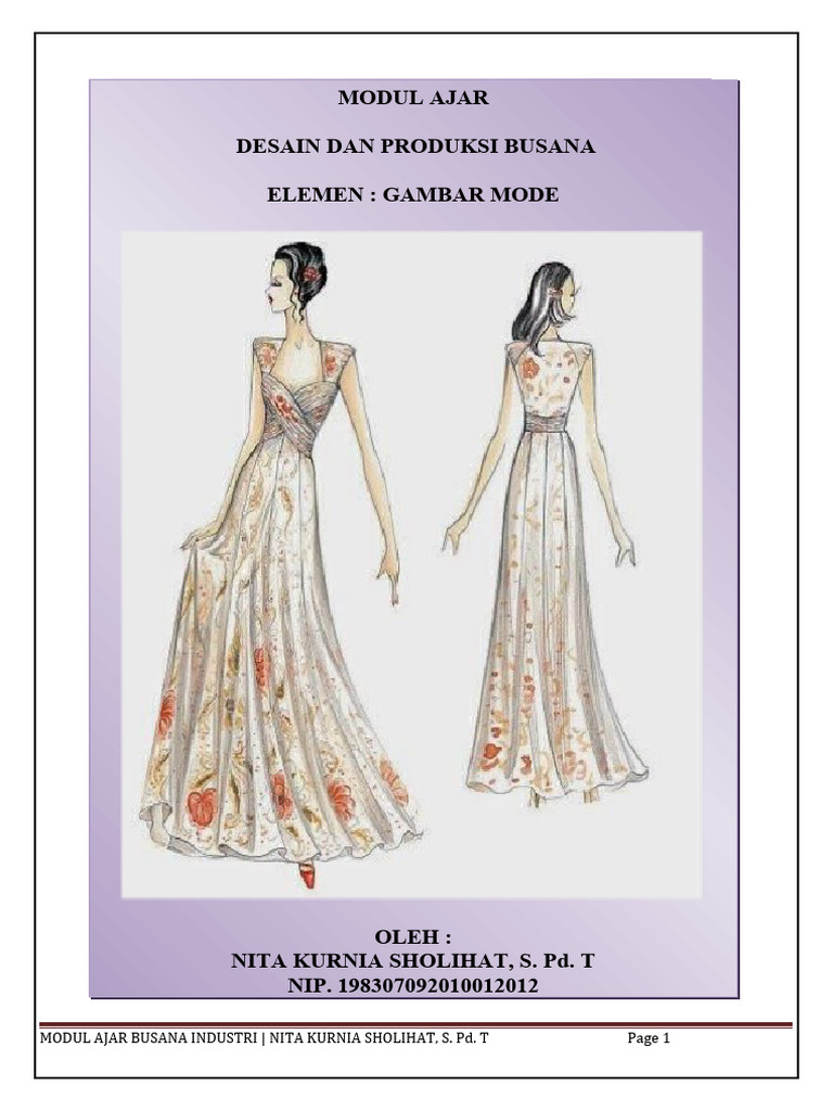 Modul Gambar Mode | PDF