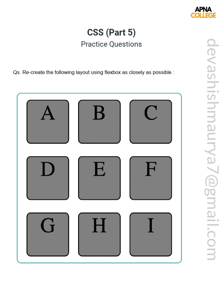 CSS Part5 (QS) | PDF