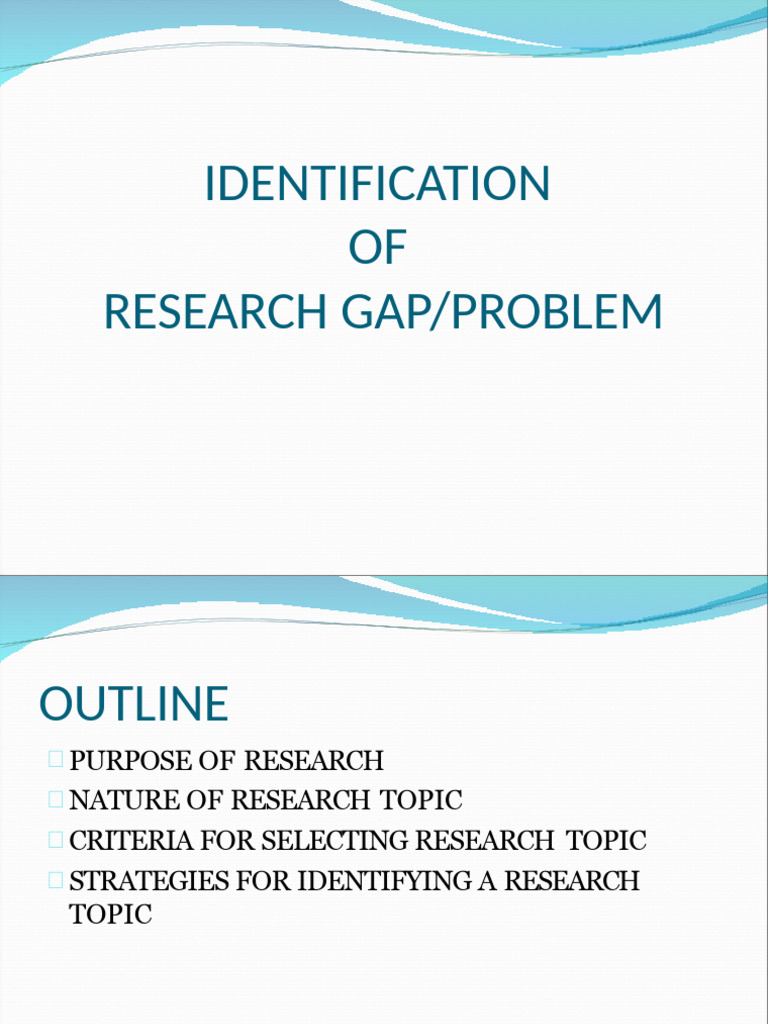 Identifying Research Gap | PDF | Leprosy | Medical Diagnosis