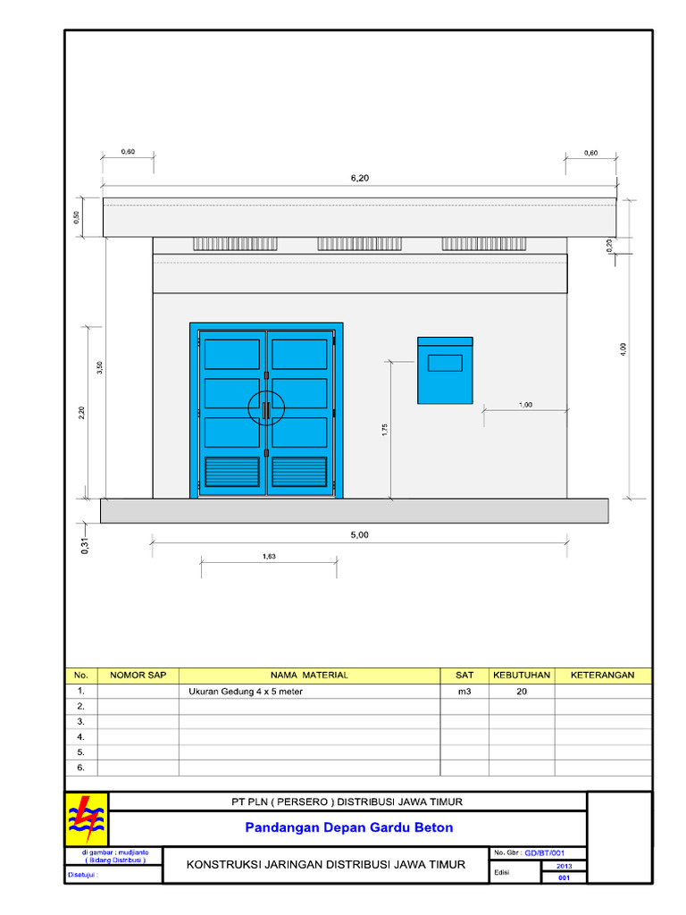Standard Bangunan Kubikel New1 | PDF