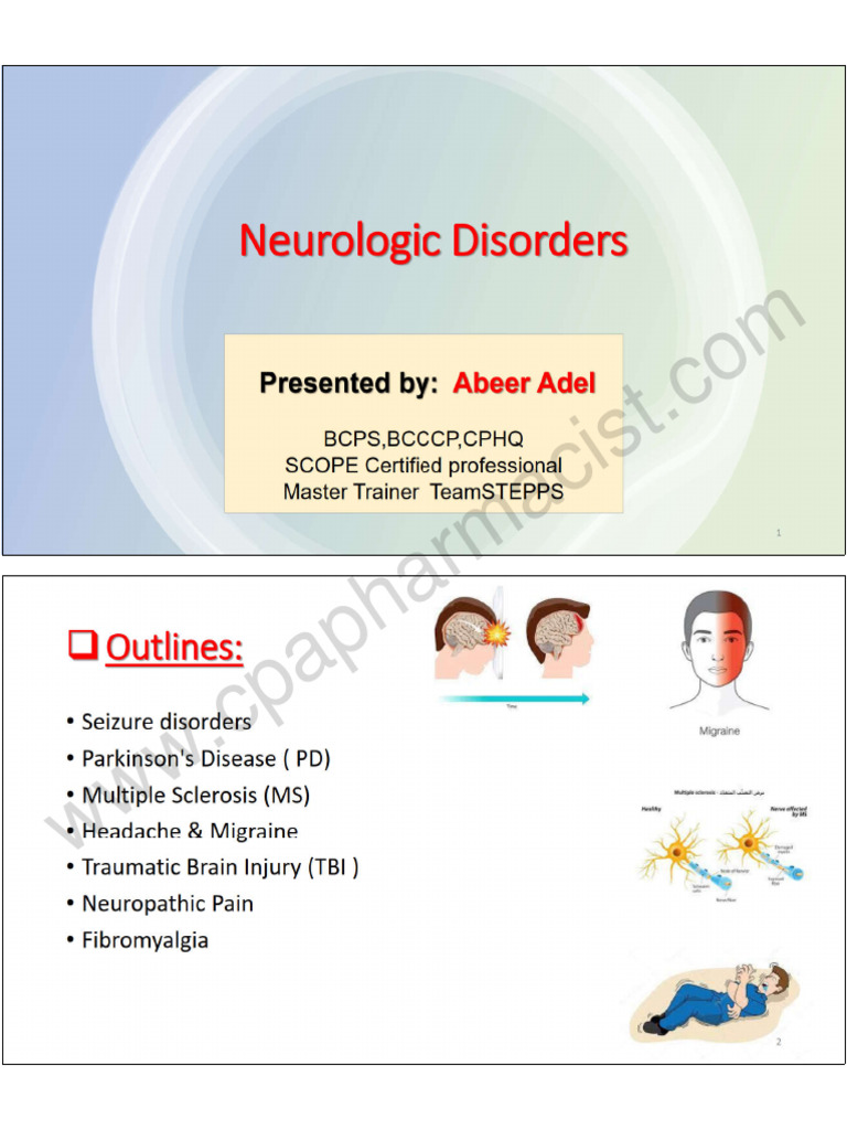 Neurologic Disorders 2in1 | PDF