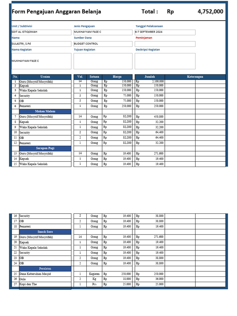 Rab Mukhayyam 24 (Proses) | PDF