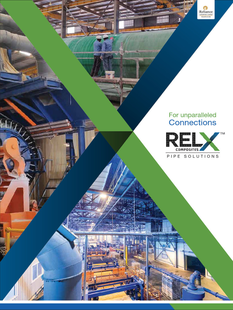 RelX GRP Pipe Brochure | PDF | Fiberglass | Pipe (Fluid Conveyance)