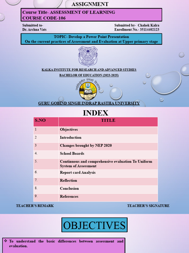 Assessment of Learning | PDF | Educational Assessment | Educational Assessment And Evaluation