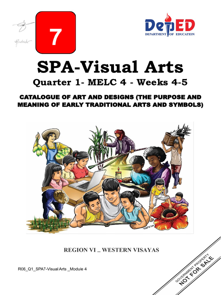SPA Visual Arts Grade 7 Quarter 1 Module 4 | PDF | The Arts | Printmaking
