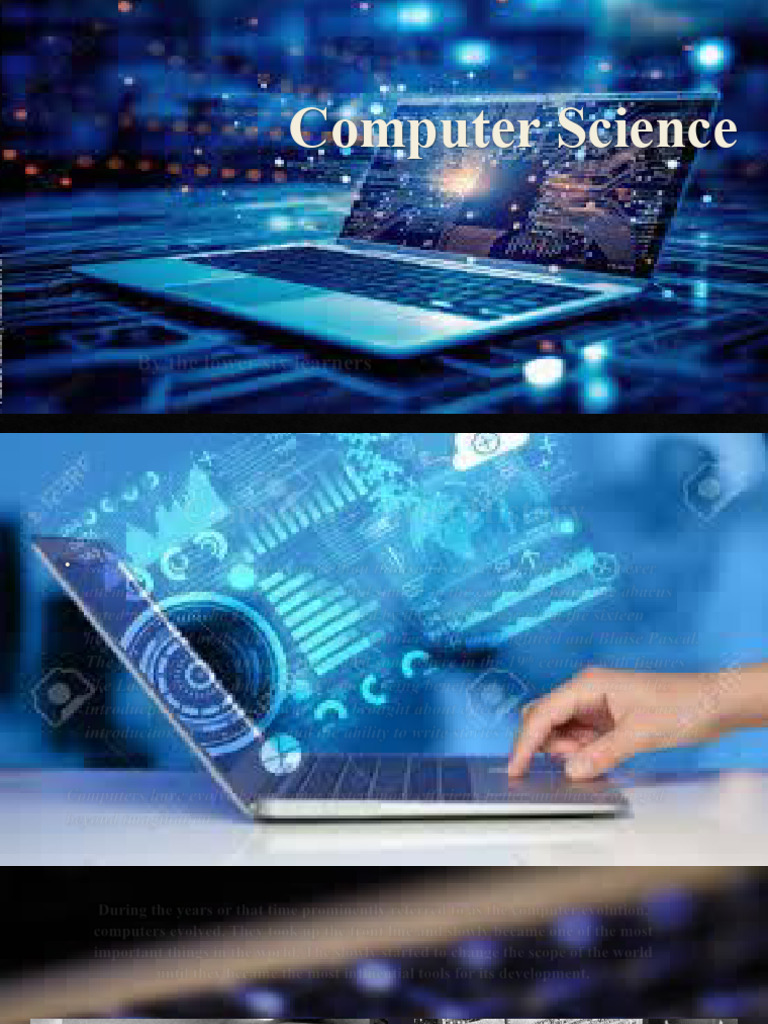 Computer Science Presentation | PDF | Art | Computers