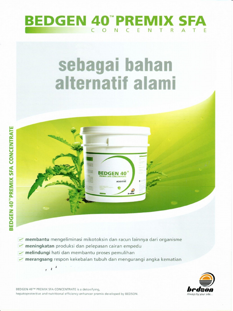 Bedgen 40 SFA PX Concentrat | PDF