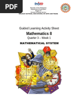 Week 1-2:: Mathematical System (Undefined Terms, Defined Terms, Axioms ...