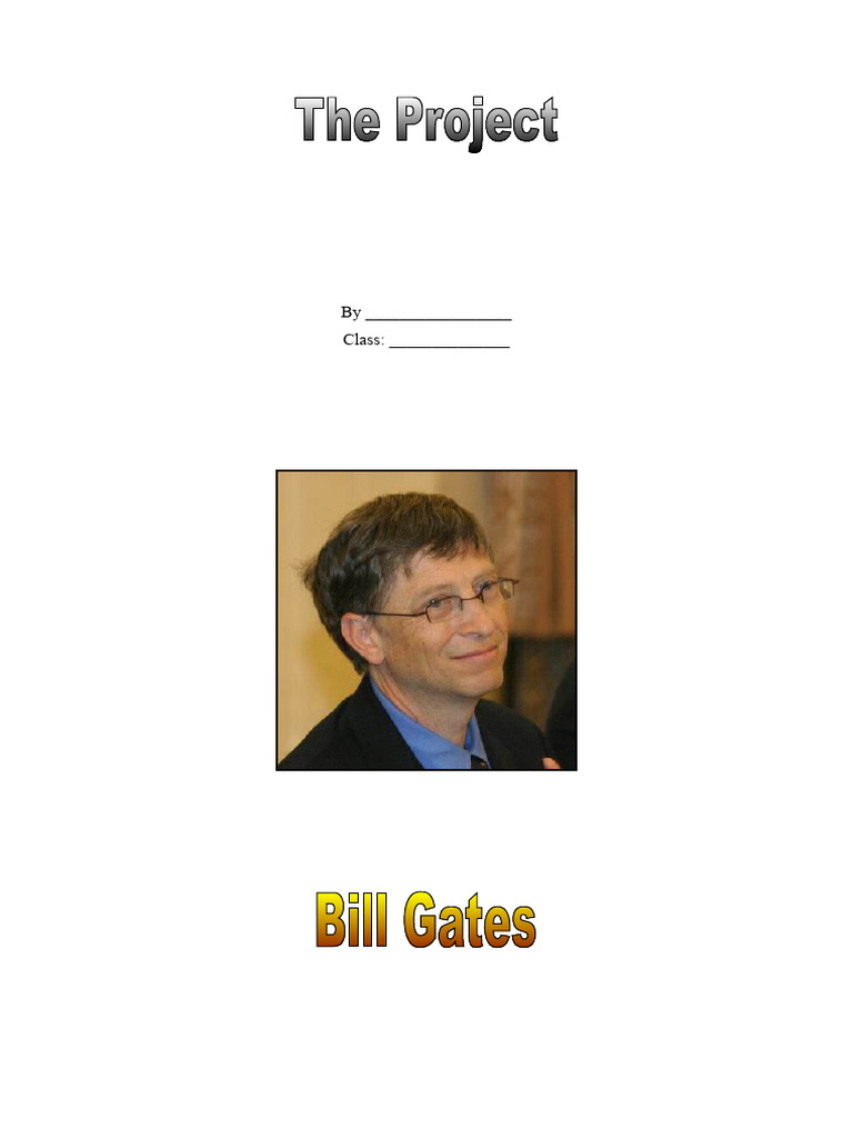 Bill Gates | PDF | Computing | Microsoft