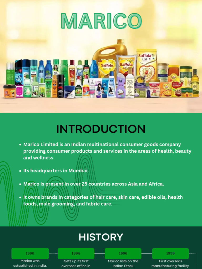 Marico | PDF | Economies | Business