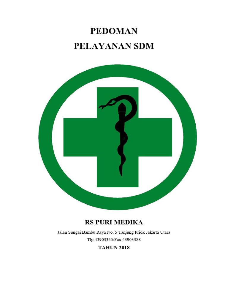 Pedoman Pelayanan SDM | PDF