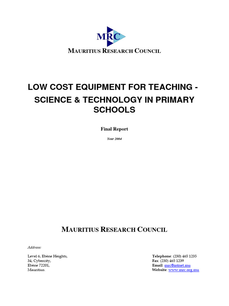 Low Cost Equipment For Teaching | PDF | Sound | Mirror