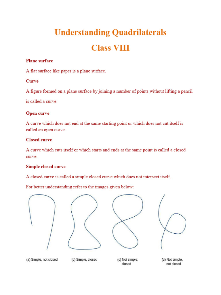 Quadrilaterals and Polygons Guide | PDF | Geometry | Convex Geometry