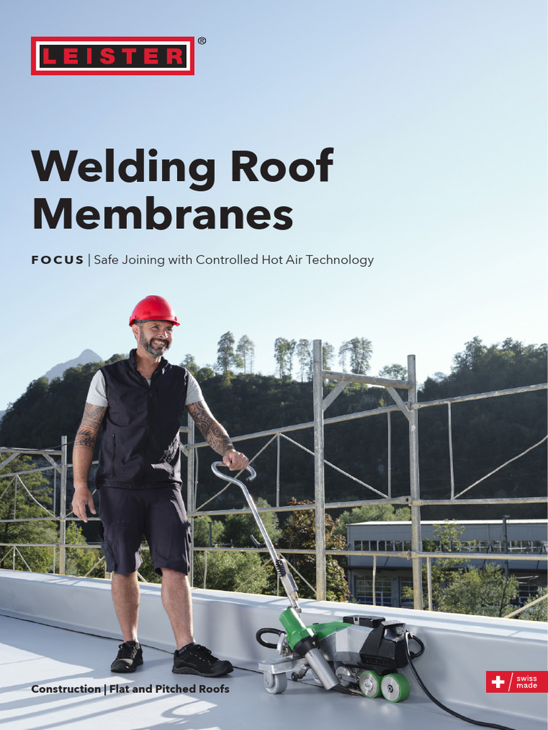 Seam Joining Technology For Plastic Flat Roof Membranes | PDF | Roof ...