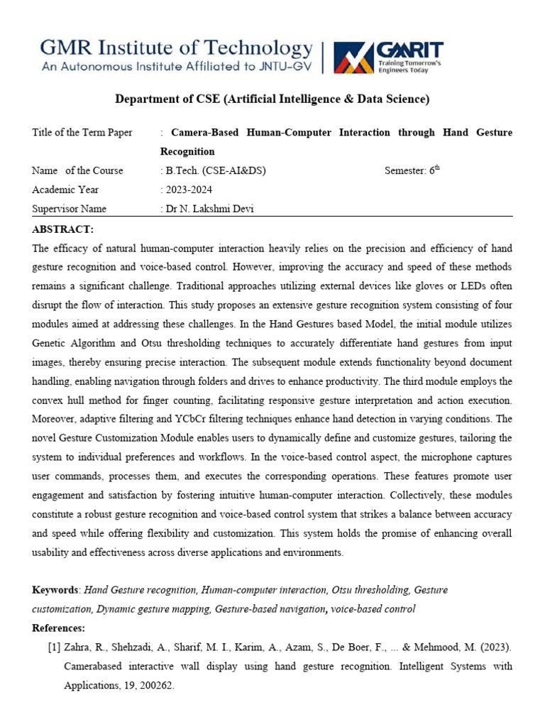 Batch 4 Abstract[1] | PDF | Human–Computer Interaction | Cognitive Science