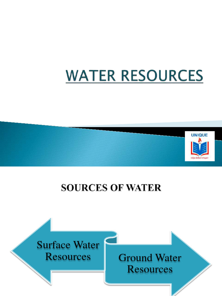 Water Resources | PDF | Irrigation | Water