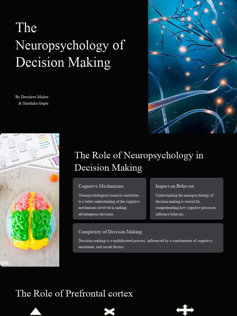 Neuropsychology of Decision Making | PDF | Decision Making | Impulsivity