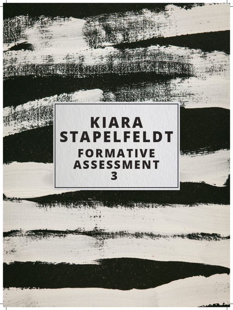 Formative Assessment 3 | PDF