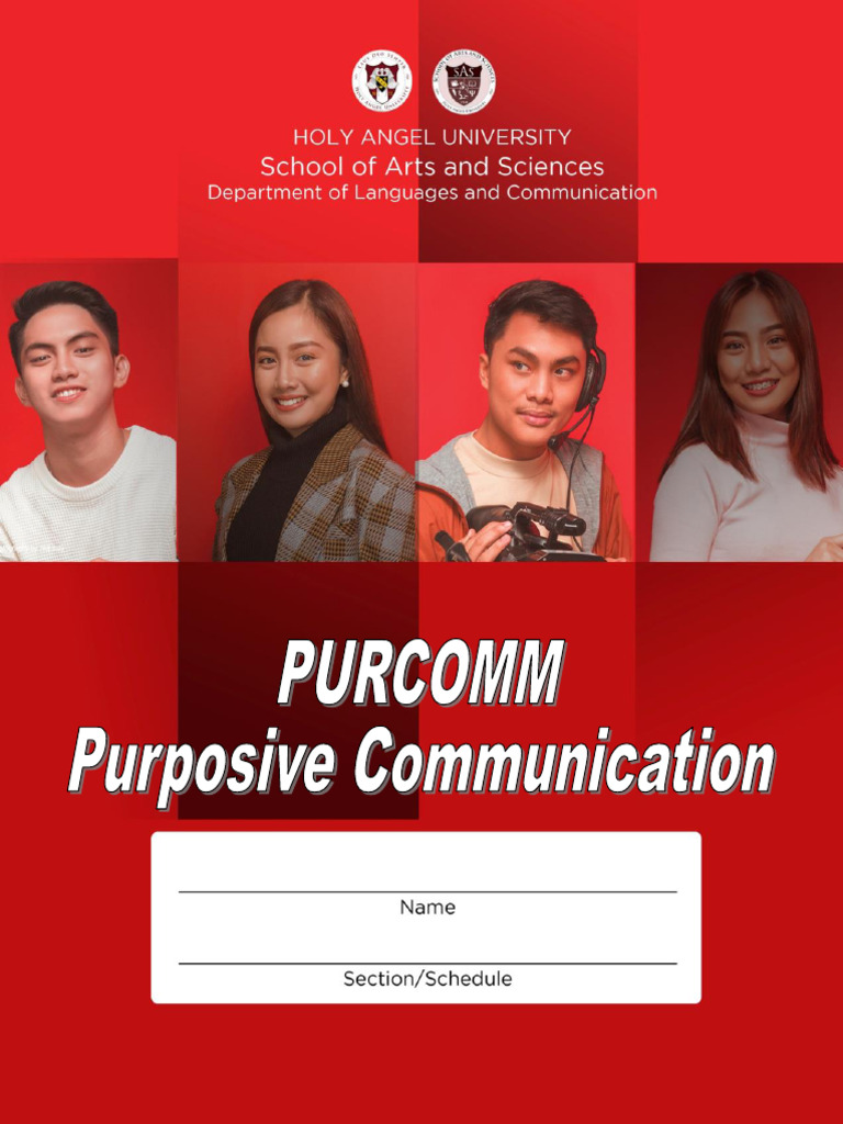 Module 1 in Purcomm | PDF | Communication | Human Communication