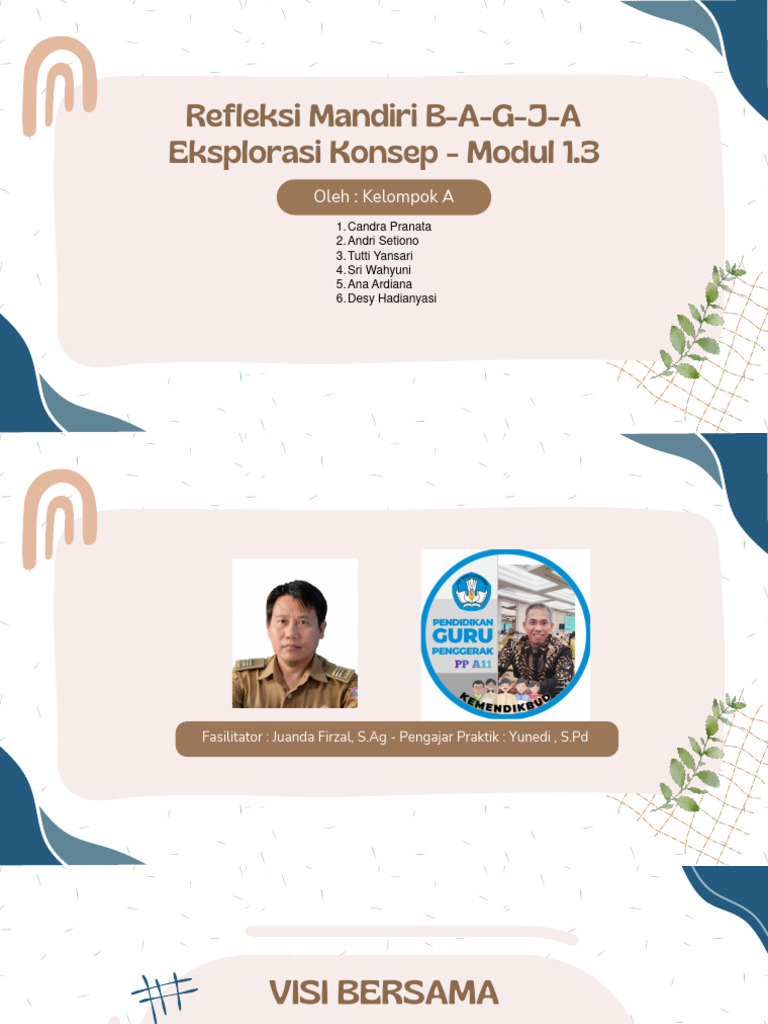 BAGJA Eksplorasi Konsep - Kelompok A..pptx - 20240722 - 125712 - 0000 | PDF | Karier & Perkembangan