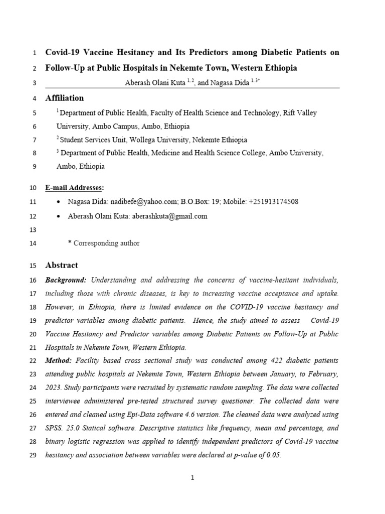 Pone D 23 22981R1 - FTC | PDF | Sample Size Determination | Sampling ...