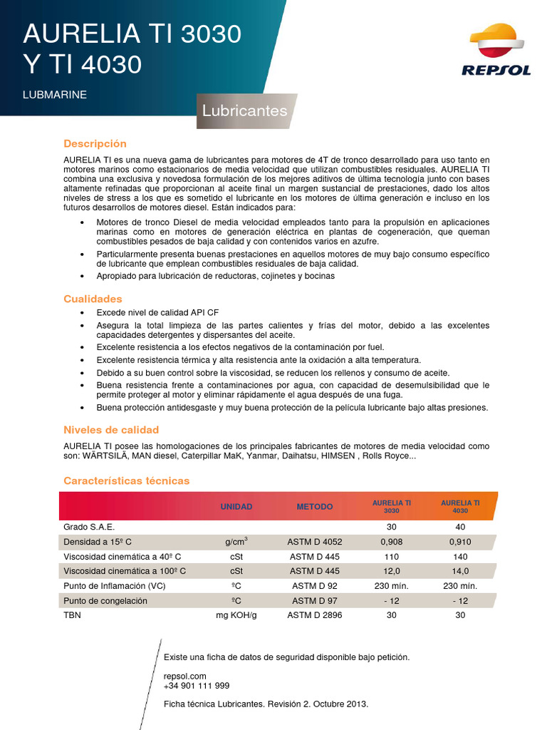 Resol Oil | PDF | Lubricante | Combustible diesel