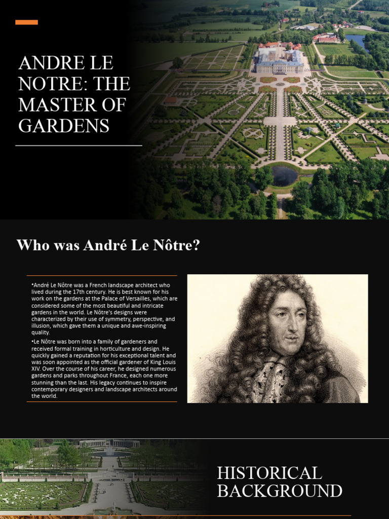 Andre Le Notre | PDF | Gardens | Hedge