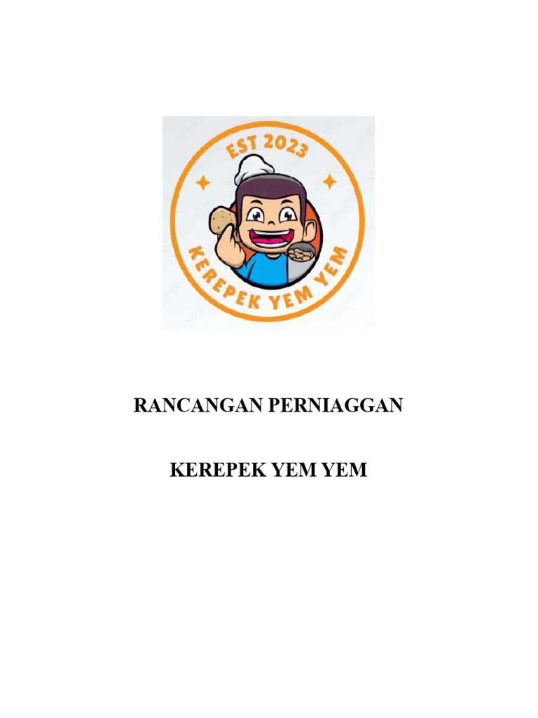 Rancangan Perniagaan (Contoh) - Business Plan-MPU20012 Entrepreneurship ...