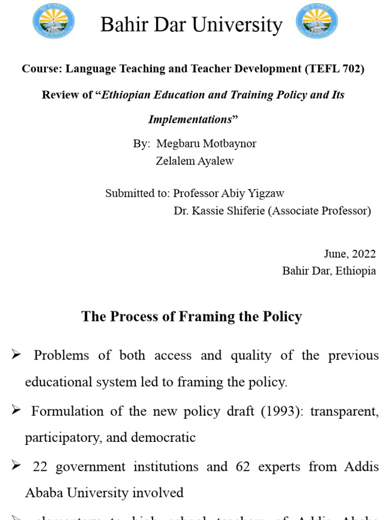 Review - Zelalem & M | PDF | Teachers | Vocational Education