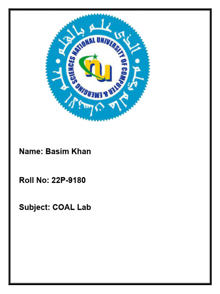 COAL Sp24 Lab09 p229180 | PDF | Bit | Multiplication