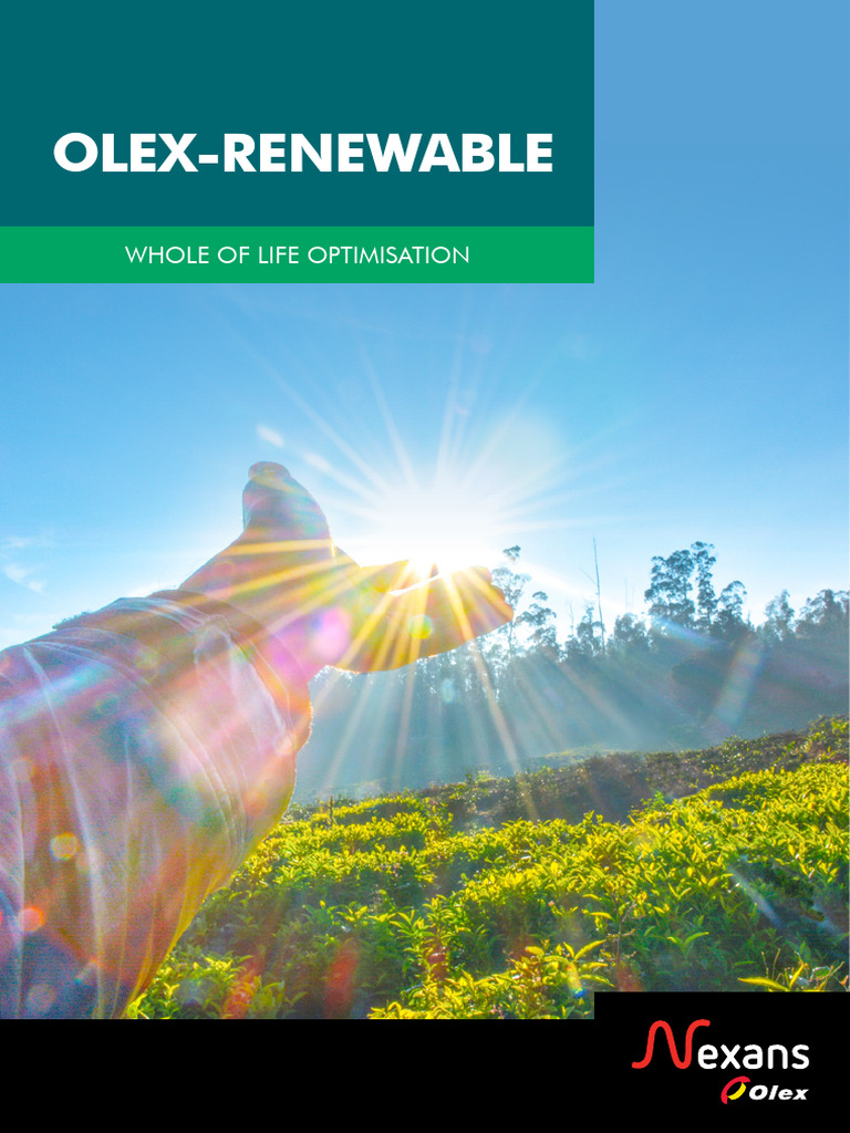 Olex Renewable | PDF | Photovoltaics | Electrical Connector